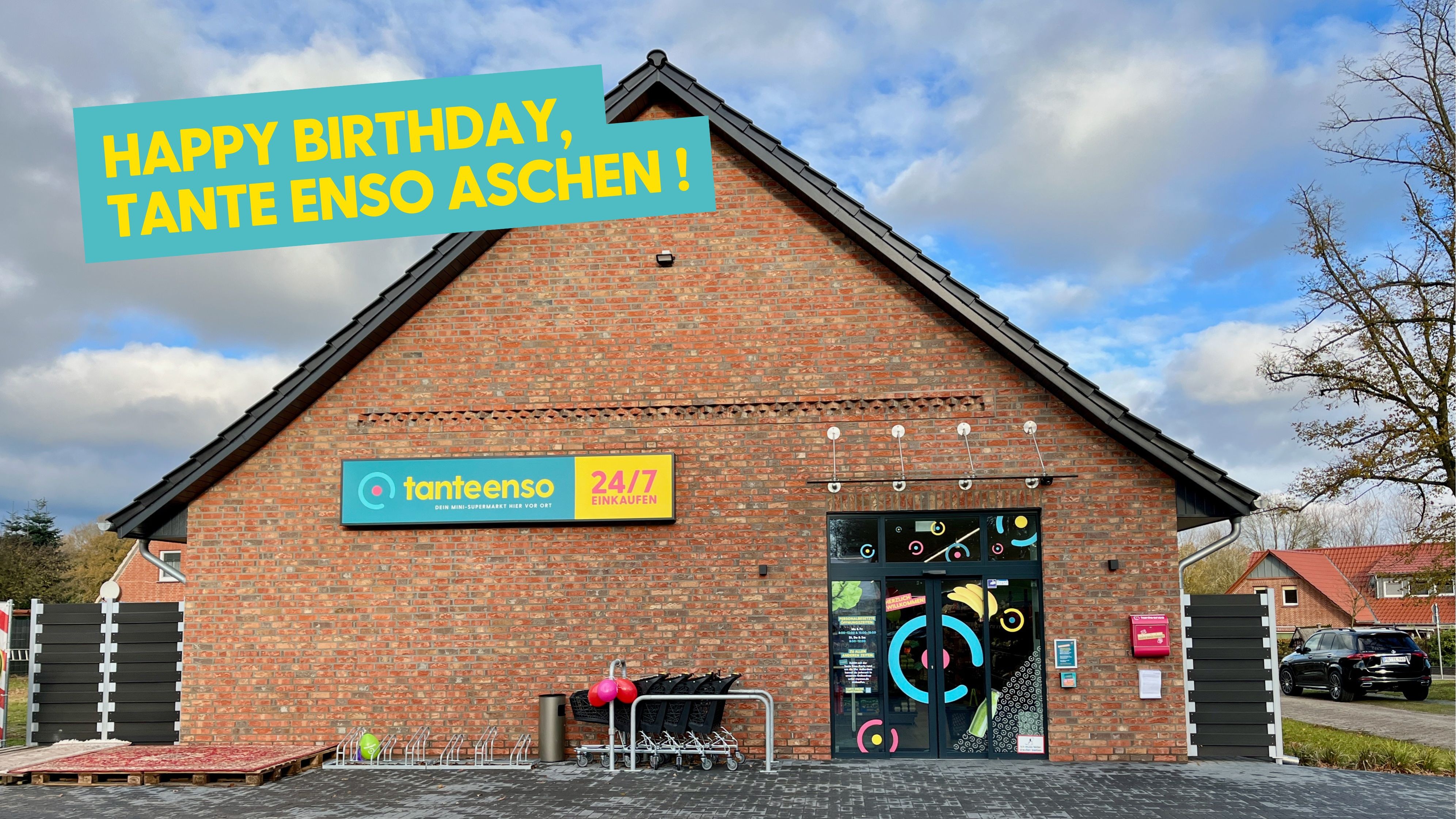 Tante Enso in Aschen feiert ersten Geburtstag!