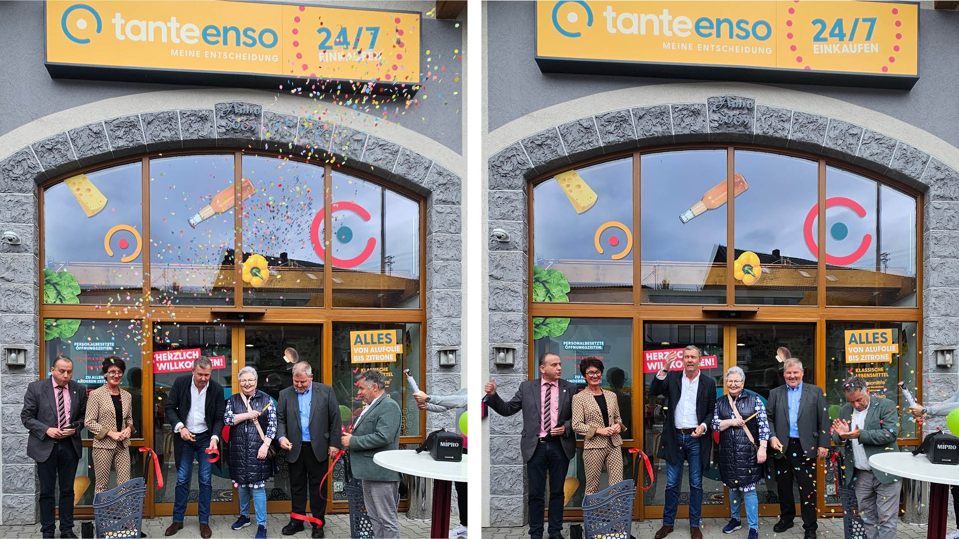 Tante Enso eröffnet in Wassenach